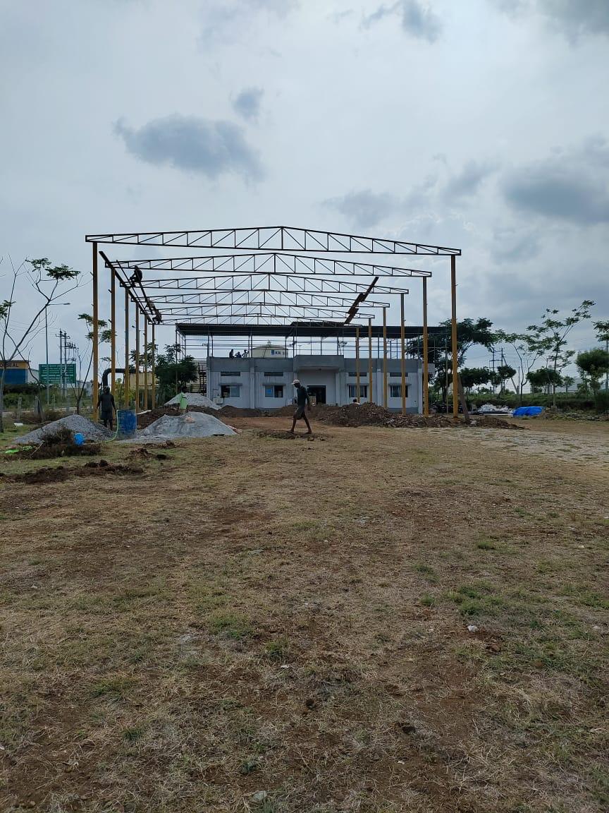 Steel Structure Fabrication Services India | A1 Engineering Works