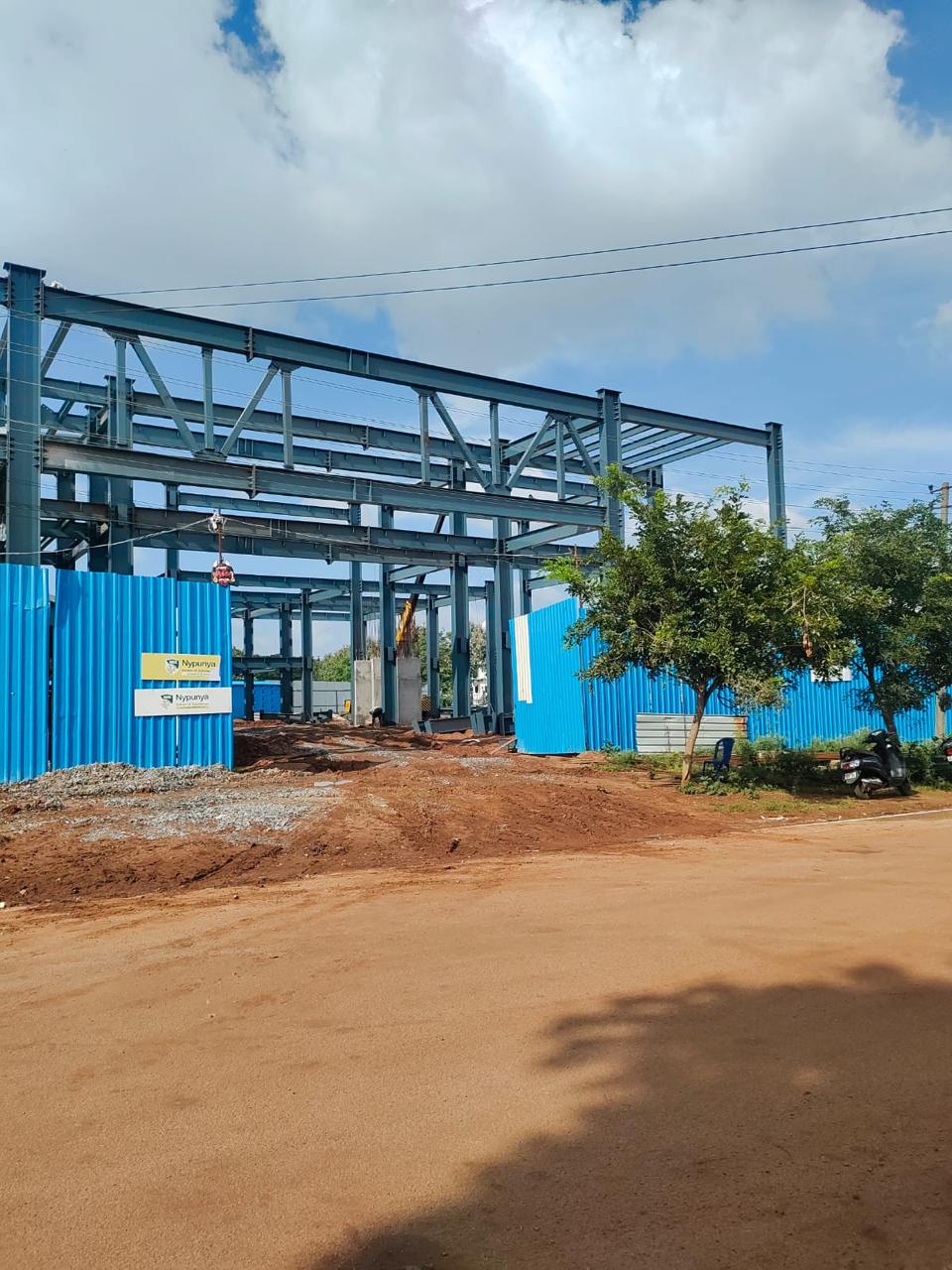 Steel Structure Fabrication Services India | A1 Engineering Works